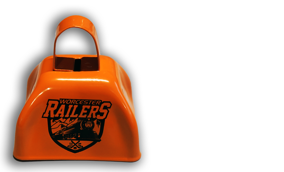Cow Bell Orange – Worcester Railers Team Store